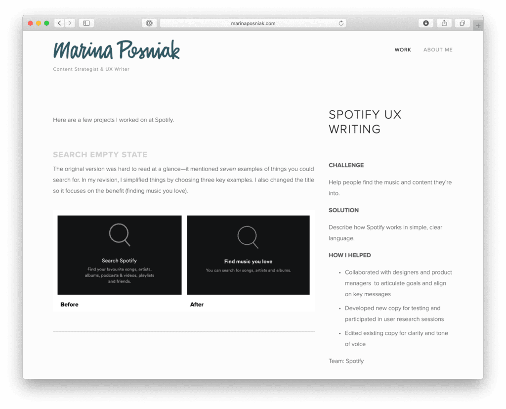 Tips For Your UX Writing Portfolio When You re Starting Out