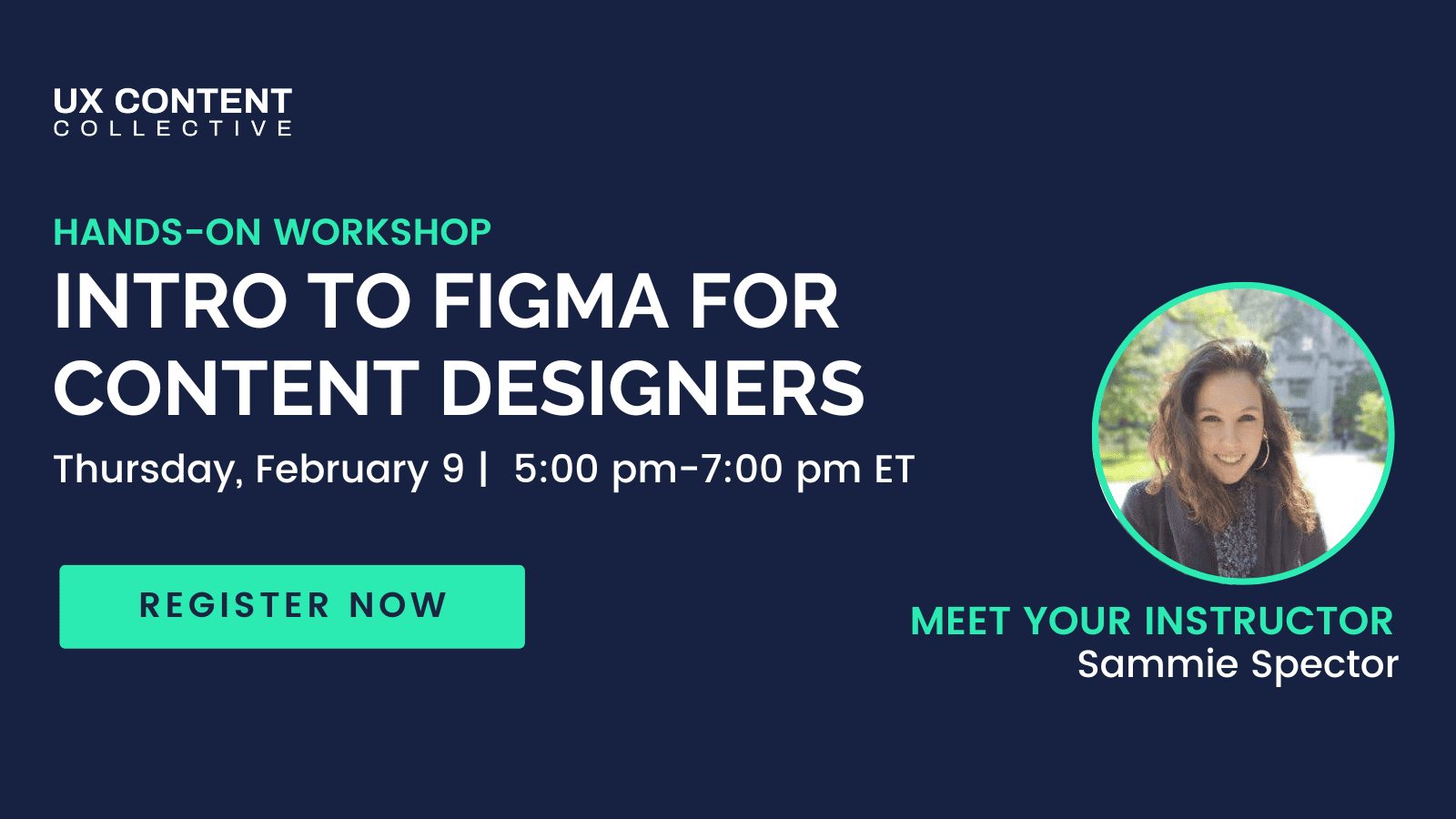 Workshop: Intro to Figma for Content Designers • UX Content Collective