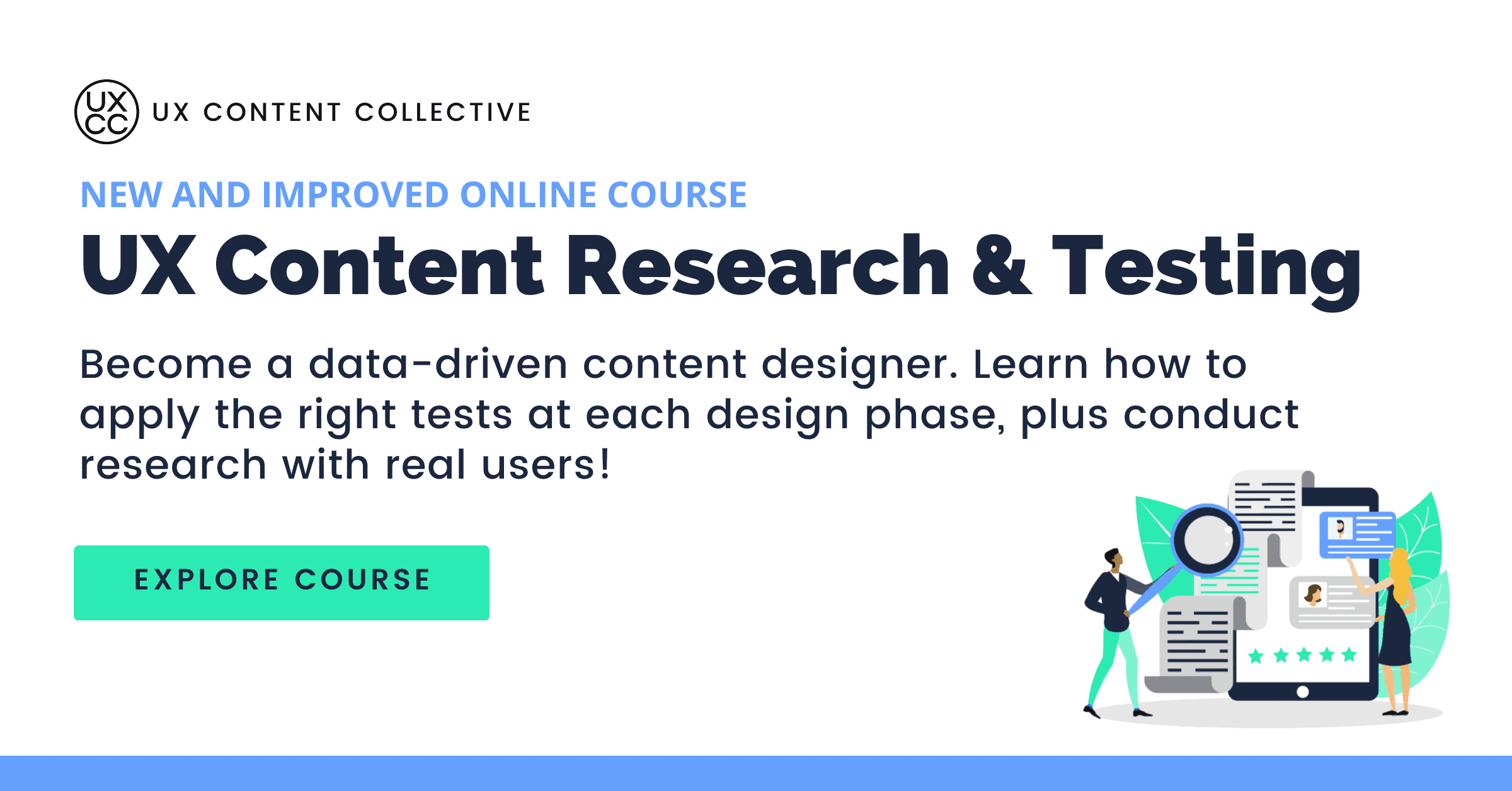 UX Content Research & Testing Course | UX Content Collective