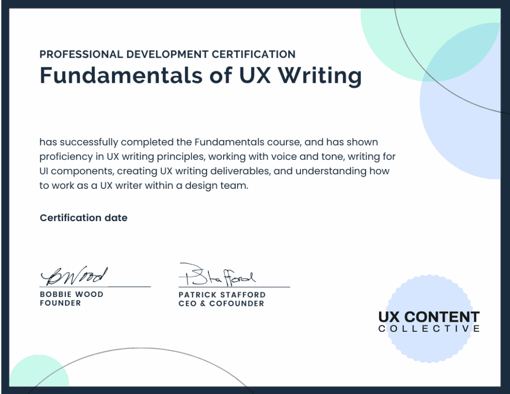 Course: Elevating Product Experience with Tone • UX Content Collective